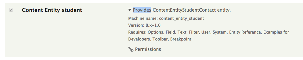 Dependency namespacing in .info.yml file and capitalize name of module ...
